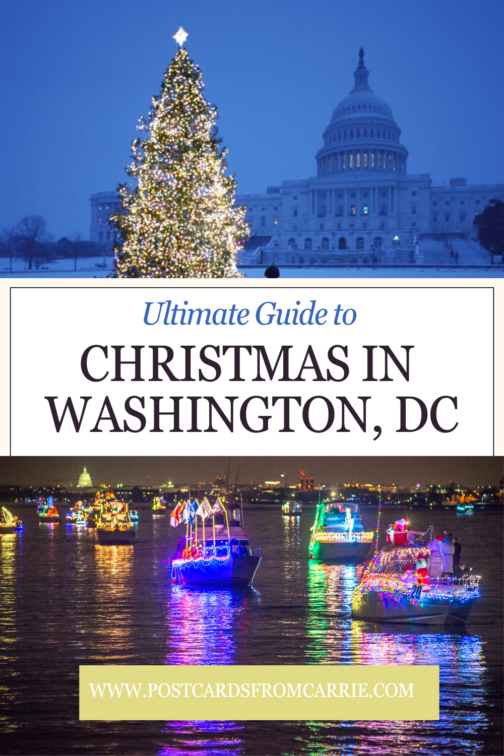 Festive Christmas Activities in Washington, DC - Postcards From Carrie