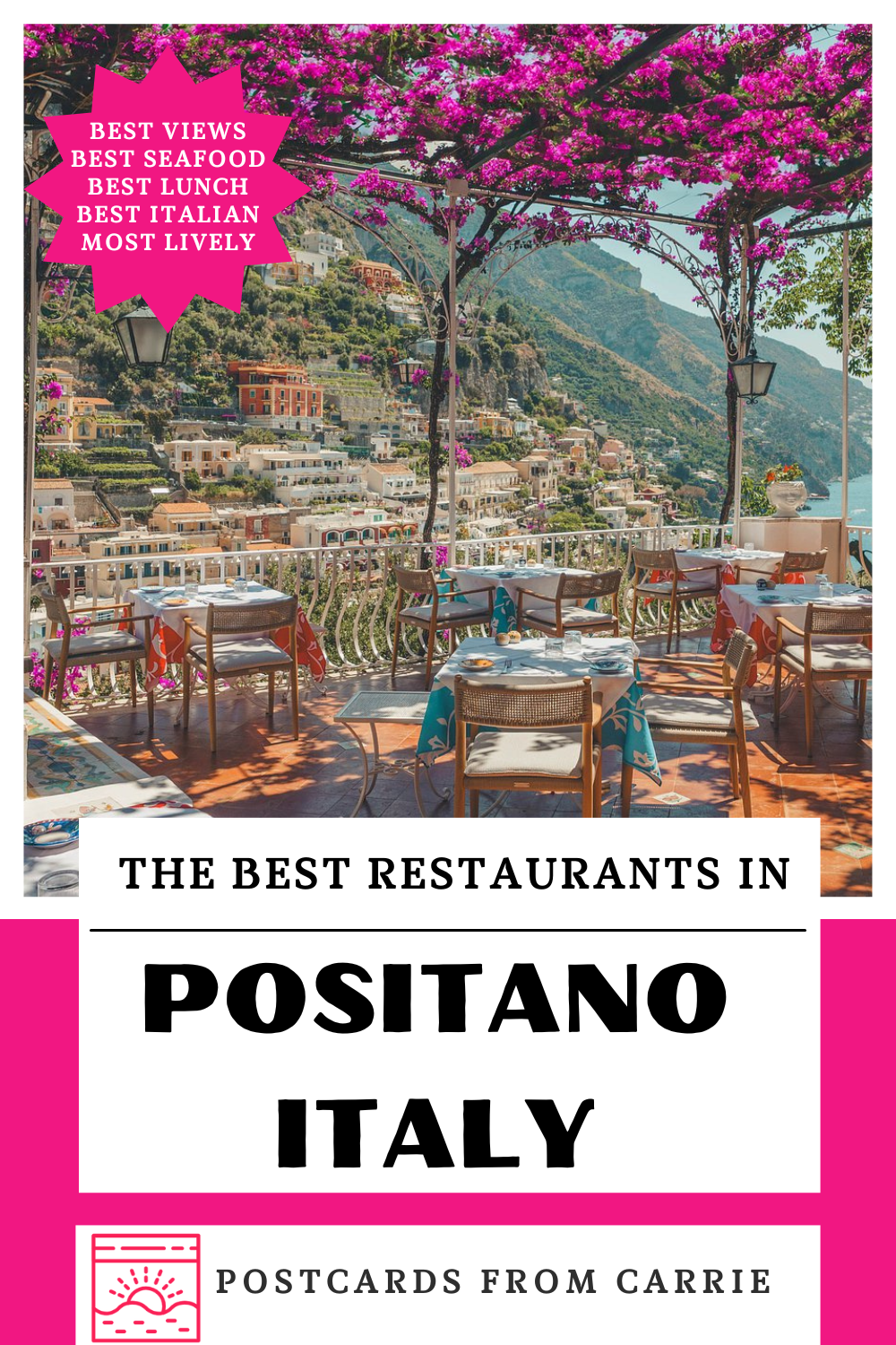 Where To Eat In Positano, Italy: Best Restaurants With Views, Seafood ...